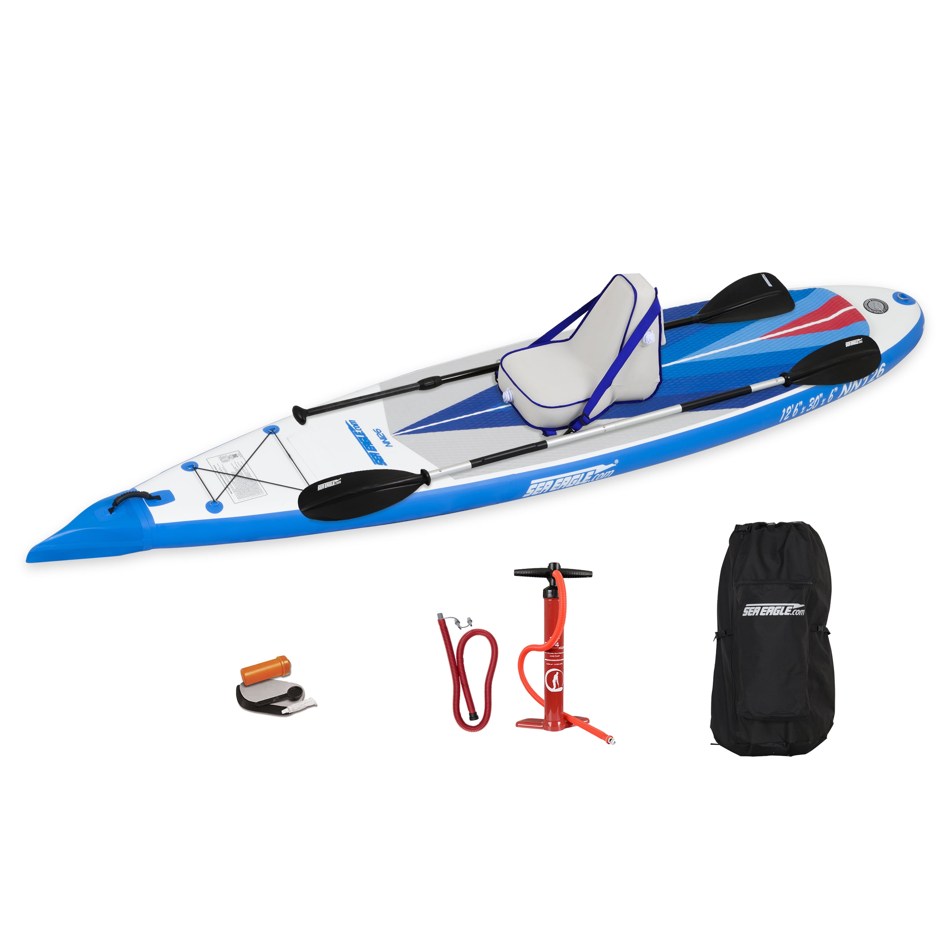 Sea Eagle NeedleNose 12’6” Inflatable Lightweight High Pressure Drop ...
