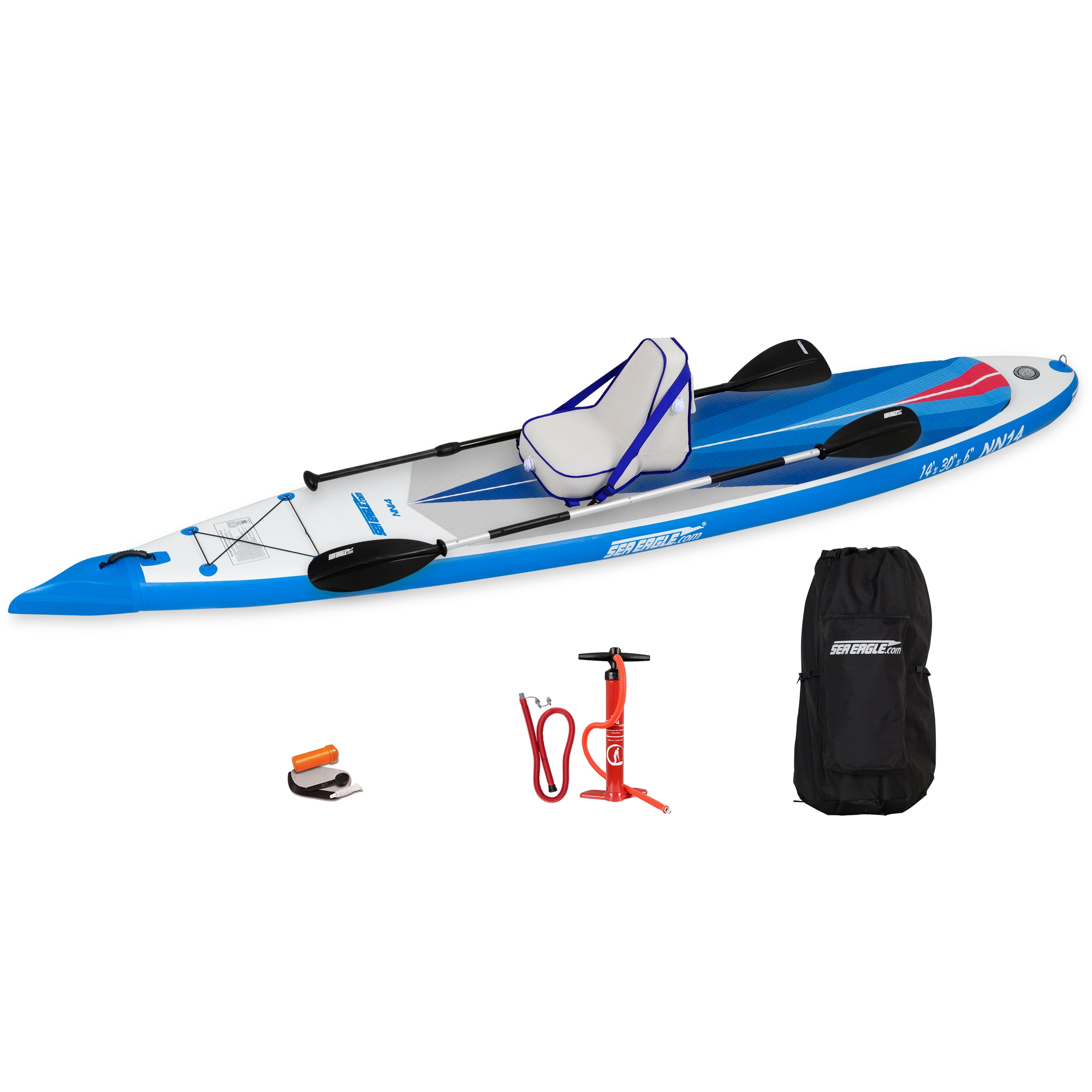 Sea Eagle NeedleNose 14’ Inflatable Lightweight High Pressure Drop ...