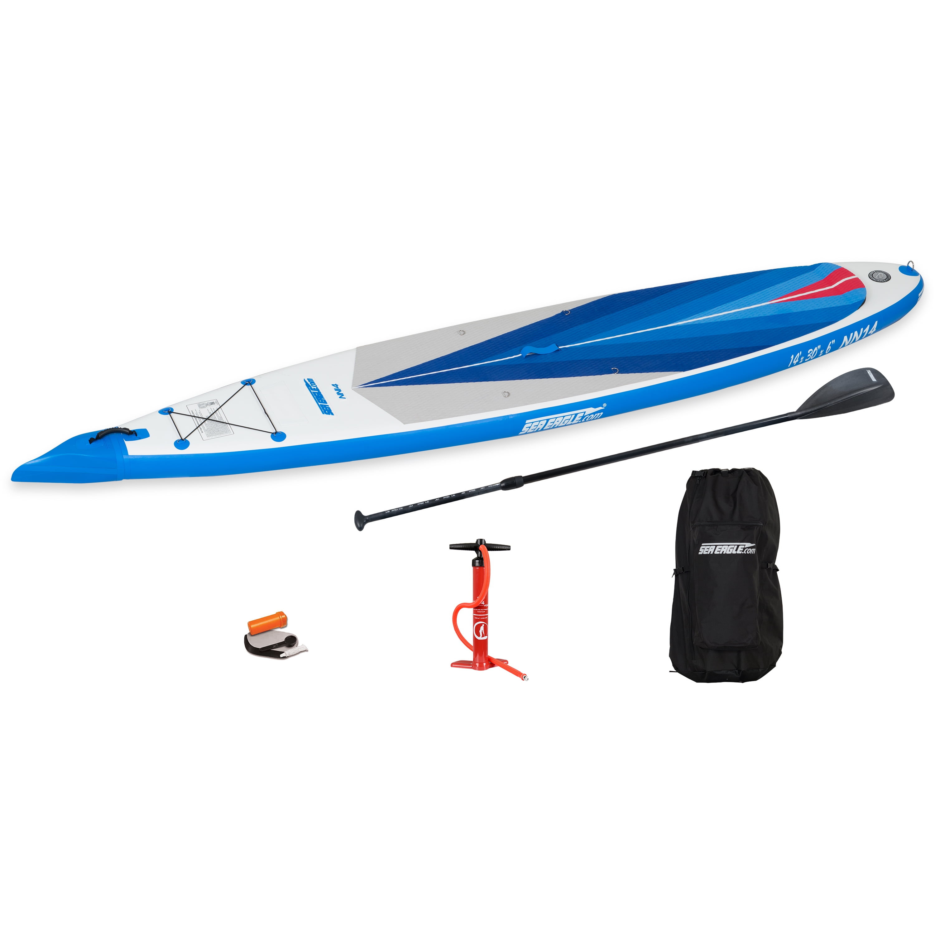 Sea Eagle NeedleNose 14’ Inflatable Lightweight High Pressure Drop ...