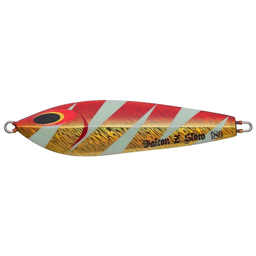 Sea Falcon Z Slow Jig Lightning Glowing Red Gold, 120G Jigs - Walmart.com