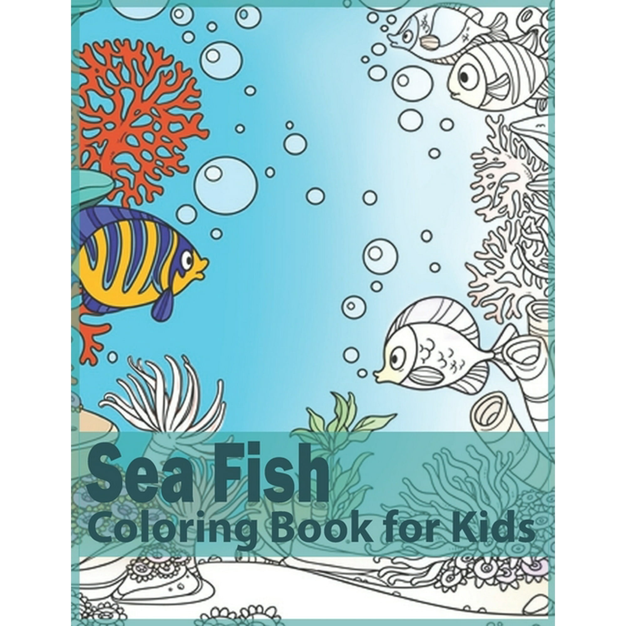 Fish To Color For Kids