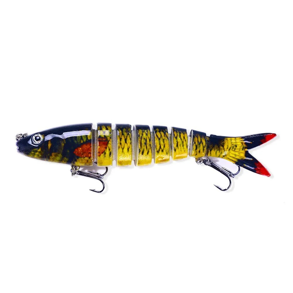 Sea Fishing Lures Multi Jointed Swimbait Slow Sinking Swimming Bait B ...