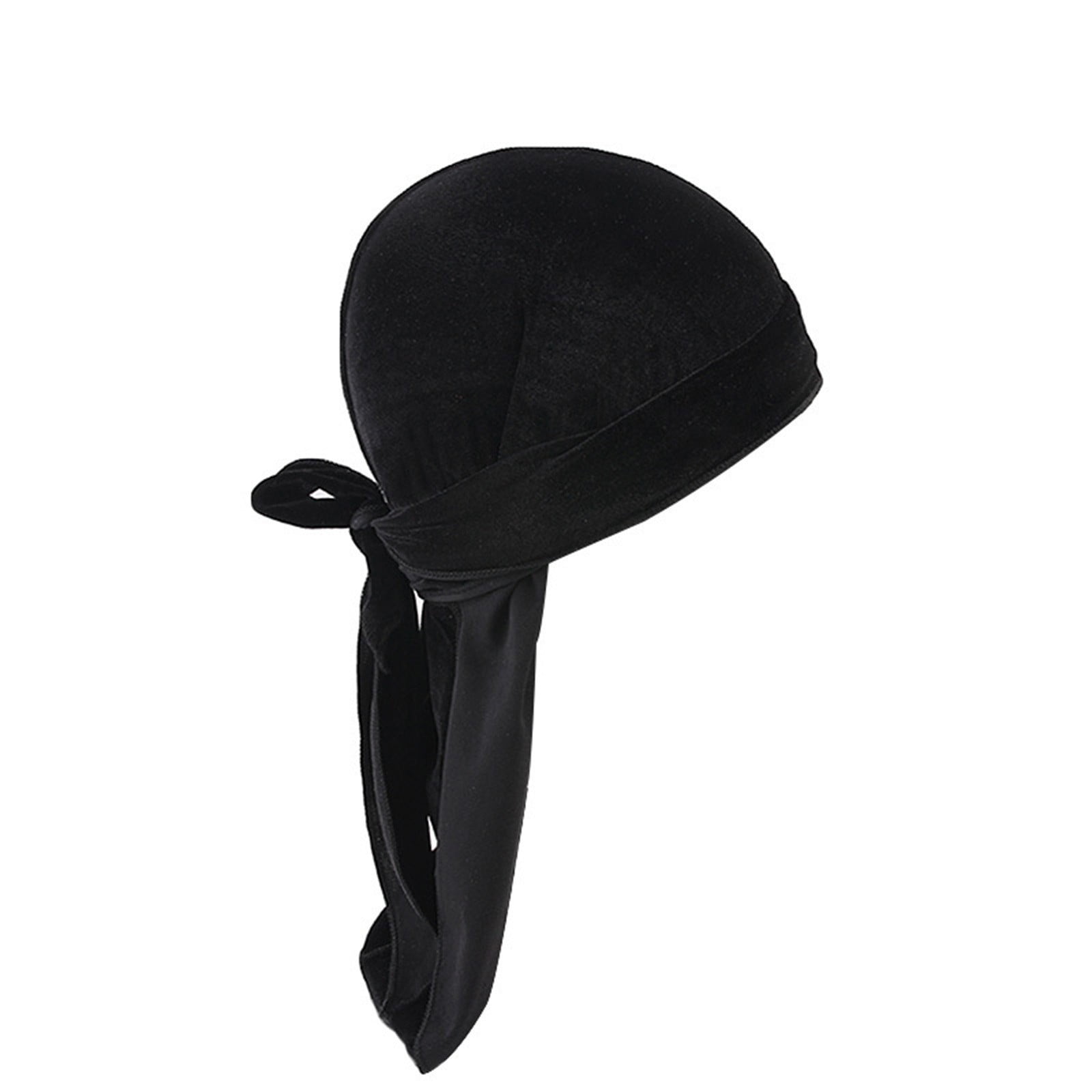 Sea Flutter Heardband, Velvet Durag Cap For Men And Women Soft Velvet ...