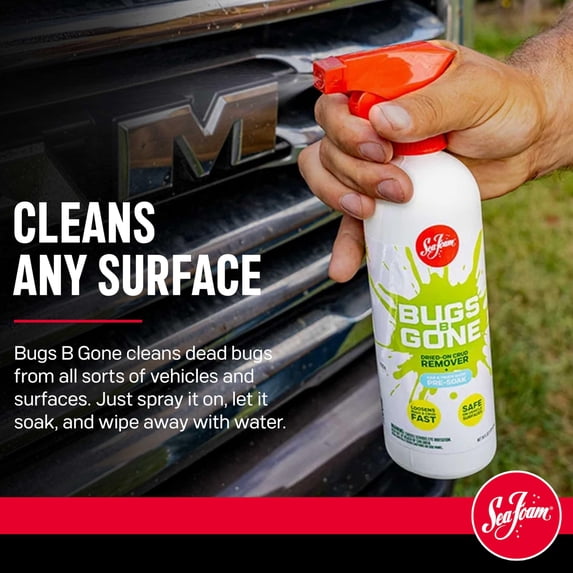 Sea Foam Bugs-B-Gone 1 Gallon, Bug Remover, Windshield Cleaner, Car ...
