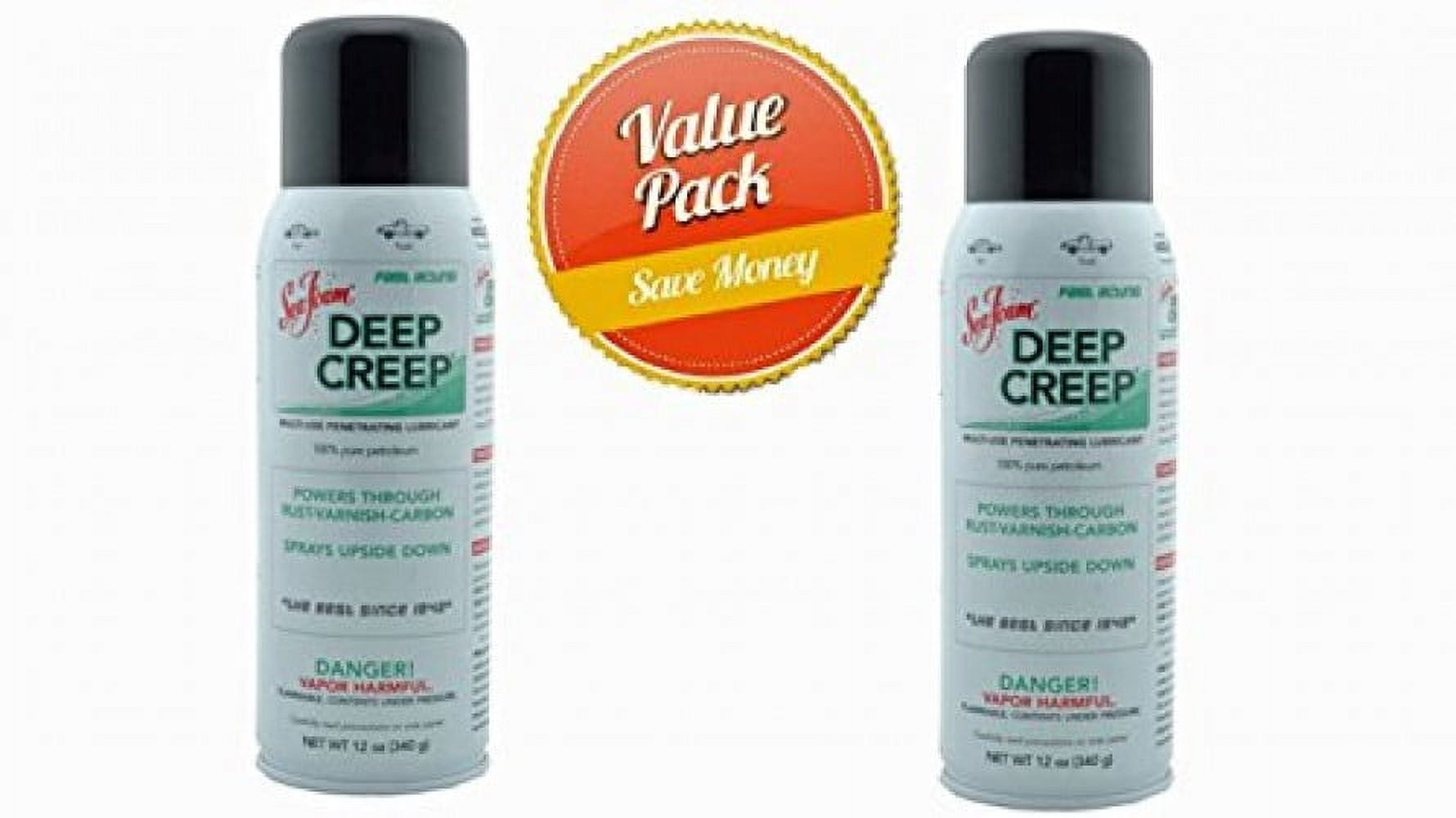 sea foam dc-14 deep creep lubricant - 12 oz. 2 - pack - Walmart.com