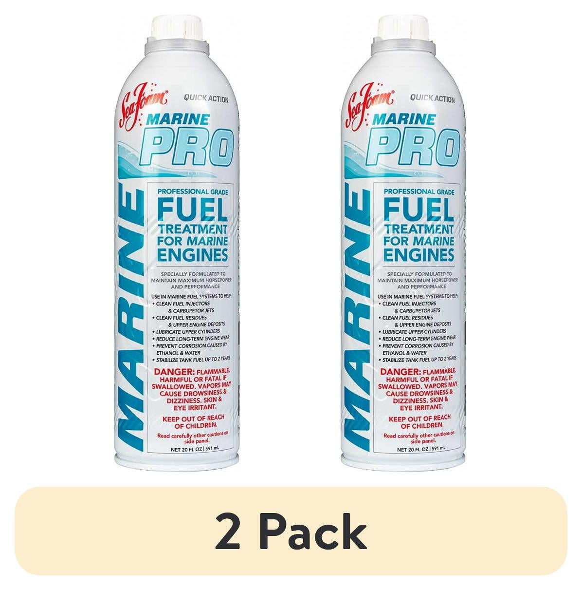 (2 pack) Sea Foam Marine Pro Fuel Treatment for Marine Engines, 20 oz ...