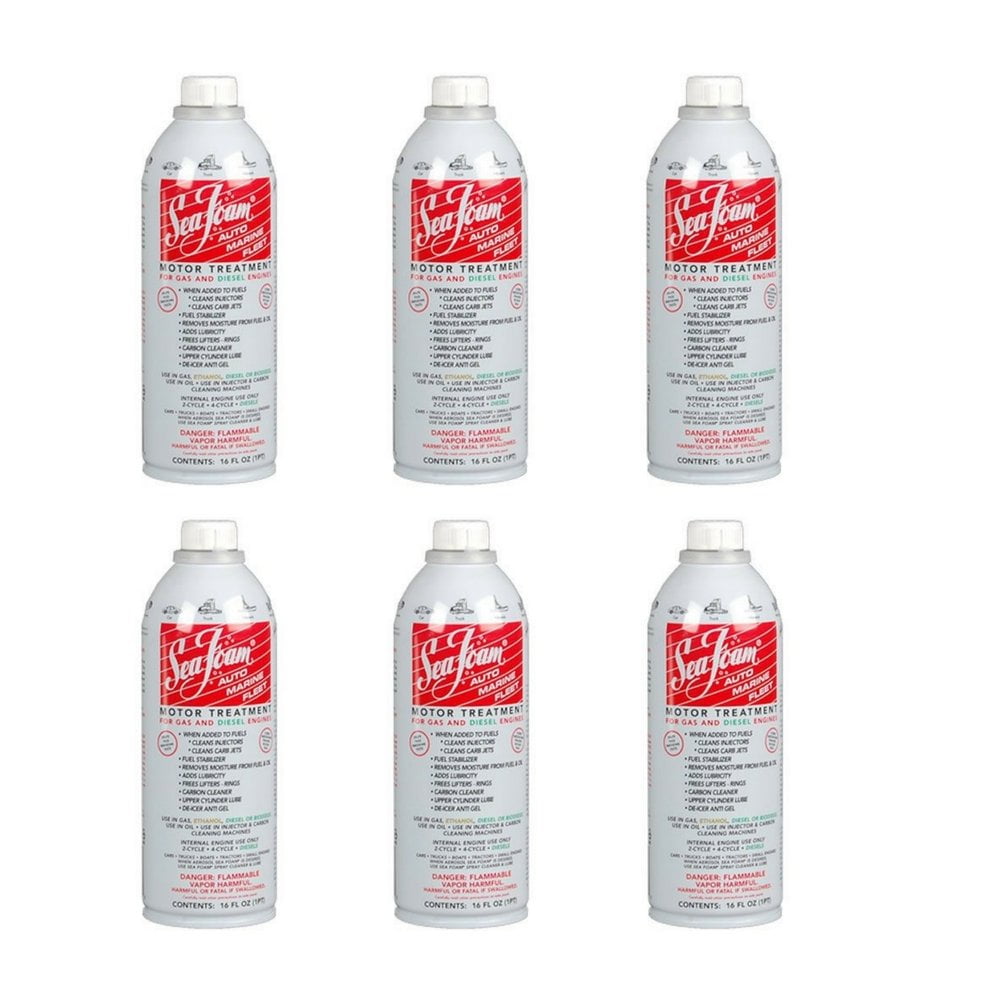 Sea Foam SF-16 Motor/Engine Treatment 6-PACK 16 oz. Cans - Walmart.com
