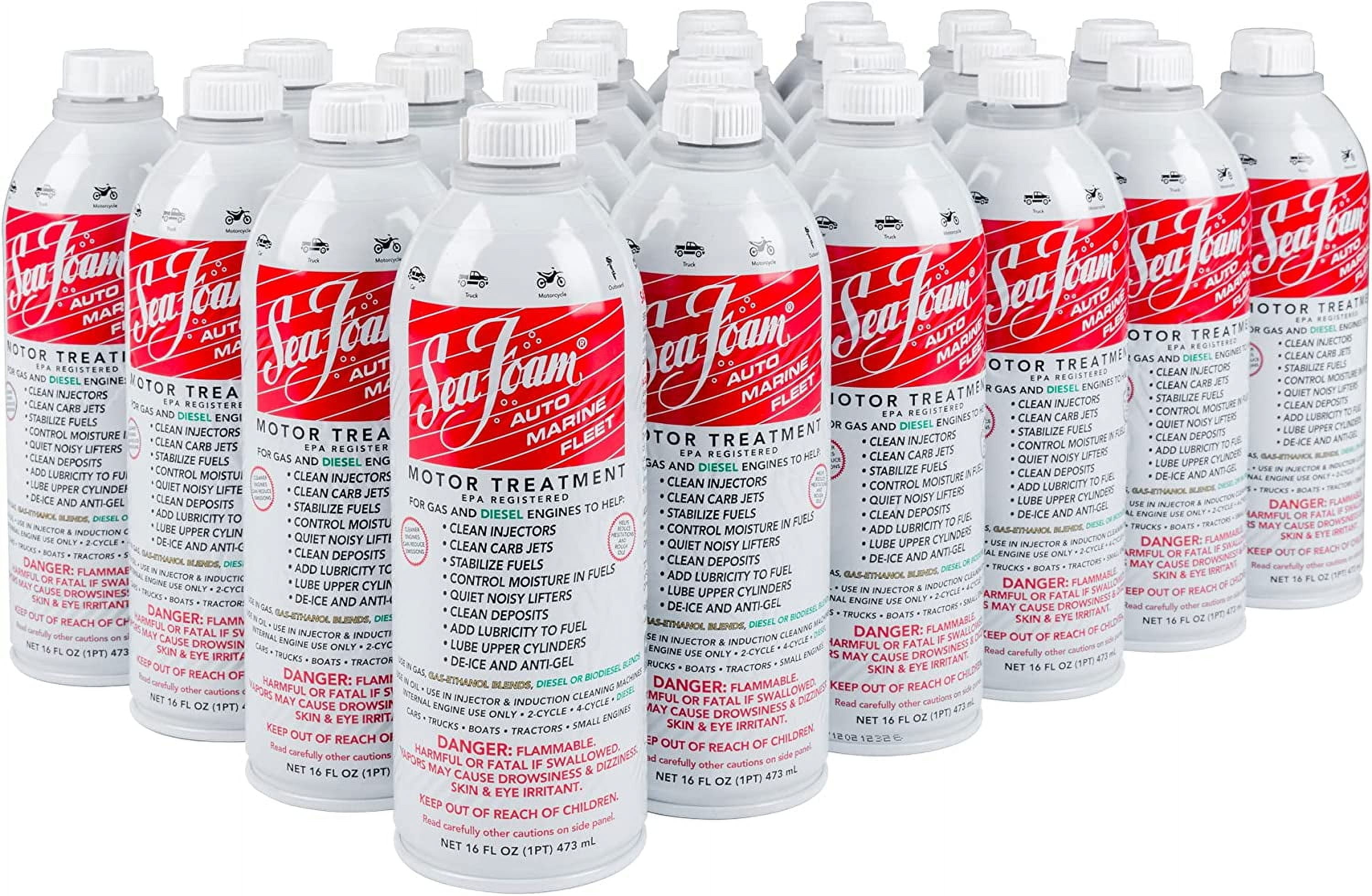 Sea Foam SF16 Motor Treatment, 16 Fl Oz, 24 Pack - Walmart.com