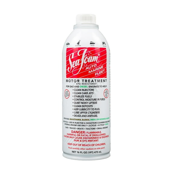 Sea Foam SF16 Engine Gas Fuel Cleaner, Carb System Injector Oil, 16 oz ...
