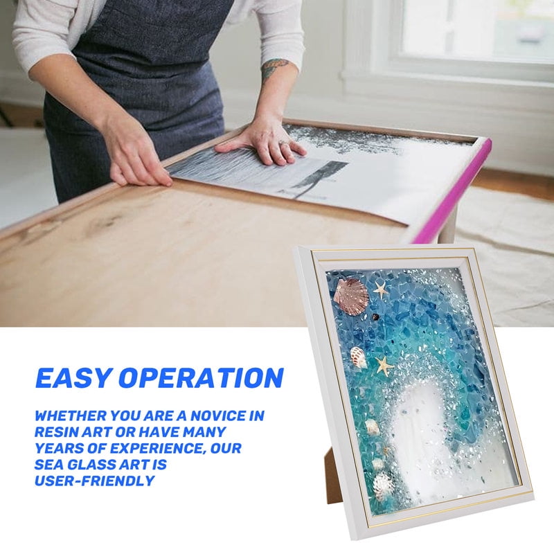 Sea Glass Art Kit, DIY Kits for Adults, Sea Glass Decor, Sea Glass, DIY ...