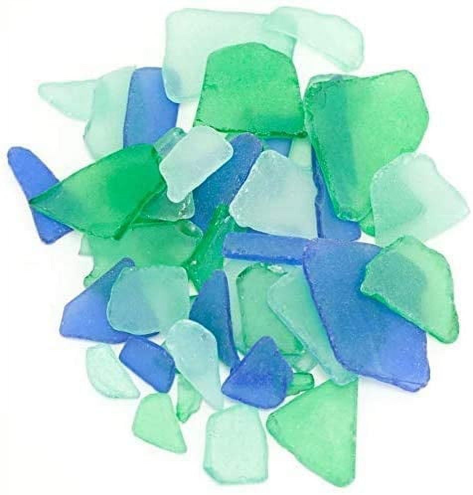 Nautical Crush Trading Sea Glass, Green Light Blue Dark Blue, 11oz ...