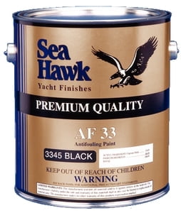 Sea Hawk Antifouling Marine Paint Gallon Black - Walmart.com