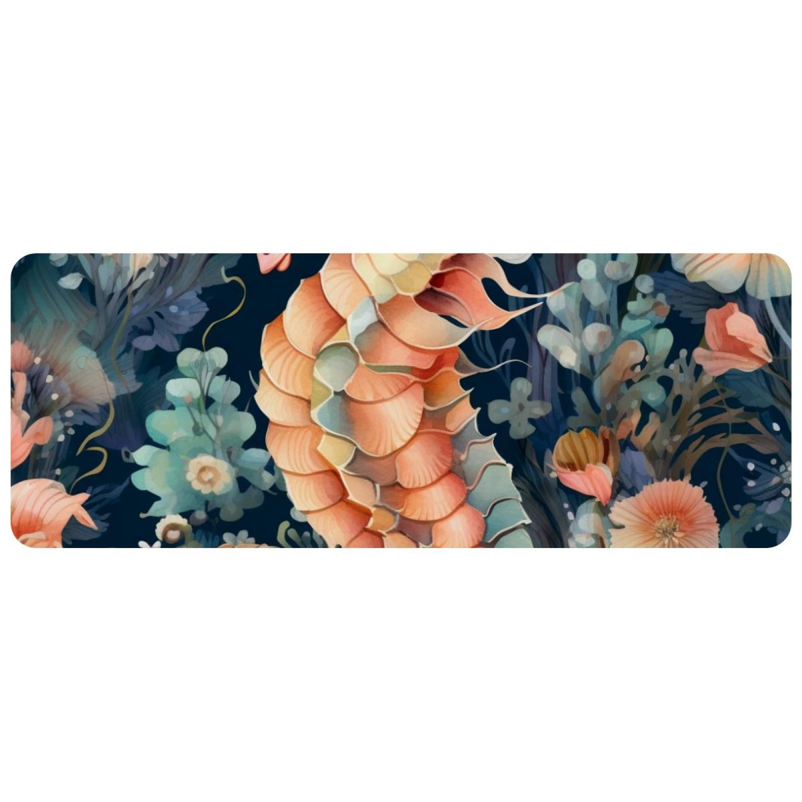 Sea Horse Computer Mouse Pad,Rubber Mouse Mat for Gaming, Office ...