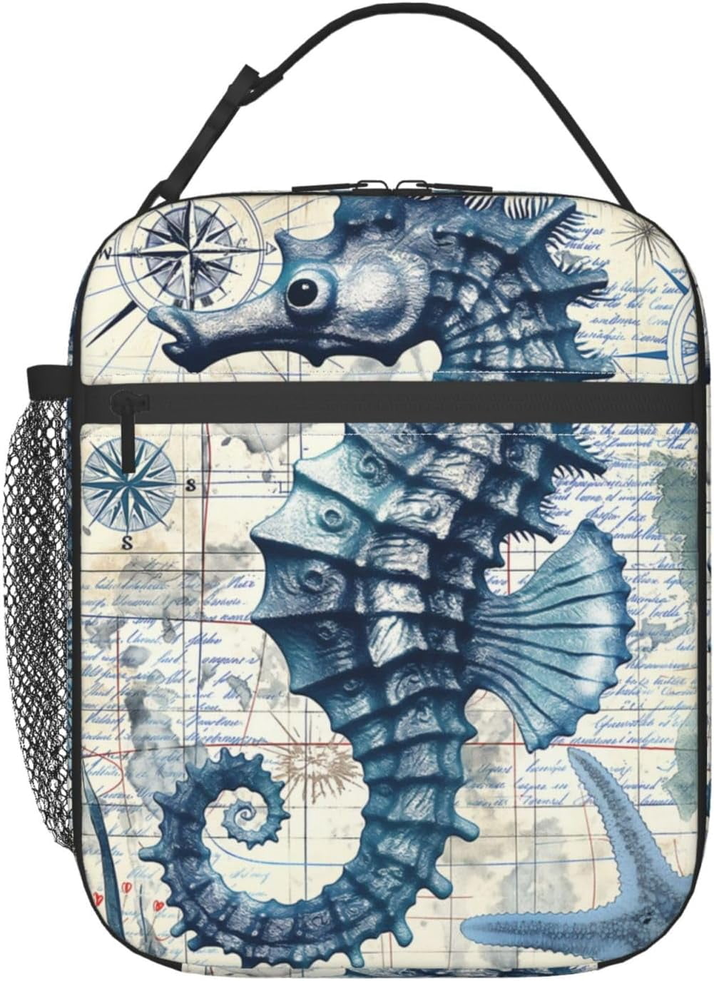 Sea Horse Lunch Box for Adults Women Women Men Adults Nautical Ocean ...