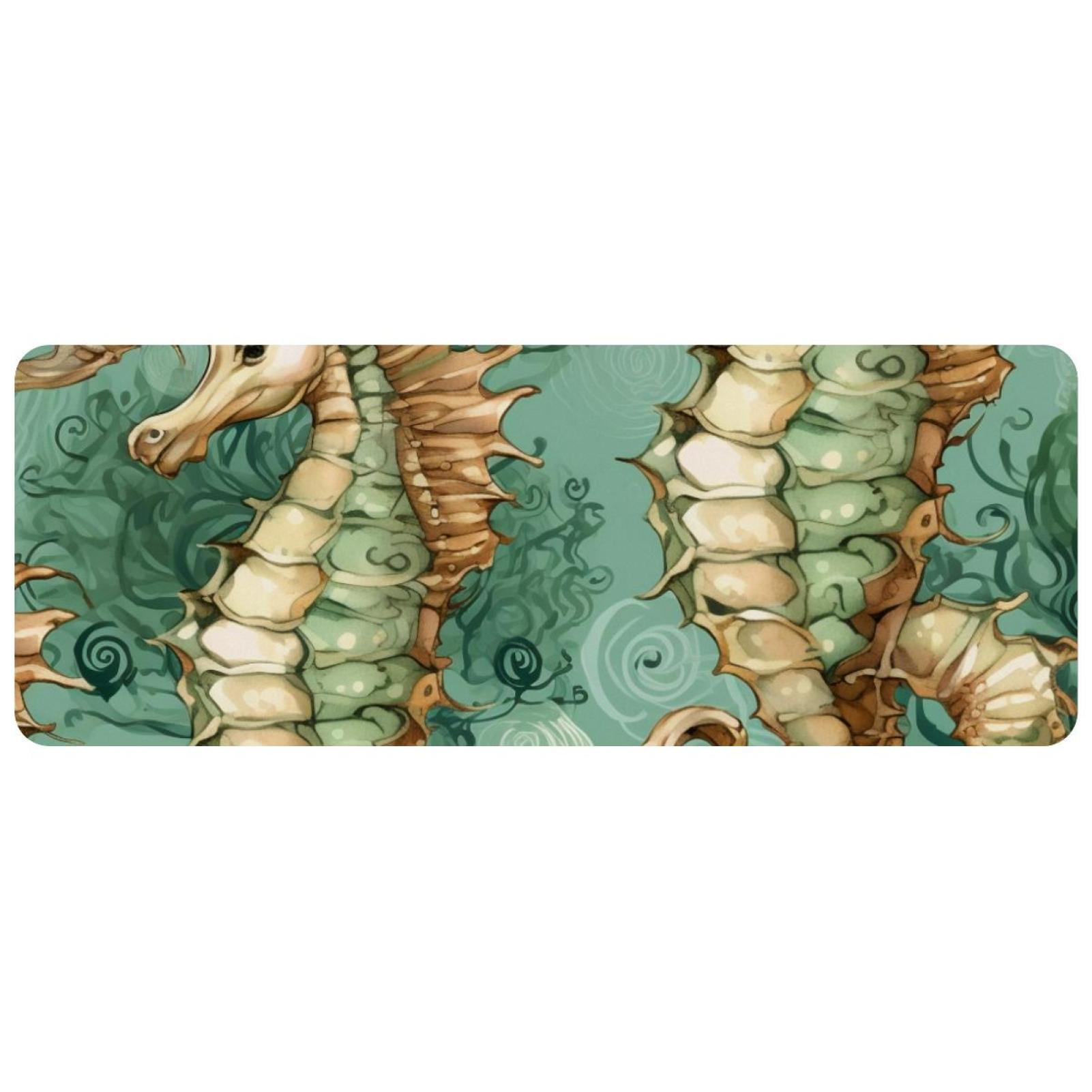 Sea Horse Mouse Pad, Cloth with Rubberized Base - Walmart.com