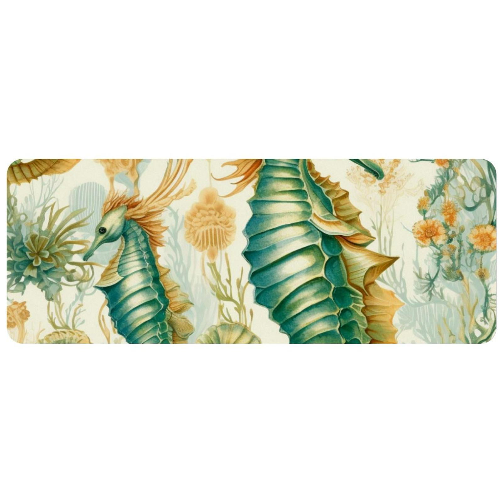 Sea Horse Mouse Pad for Wireless Mouse Home Office Desk Laptop with ...