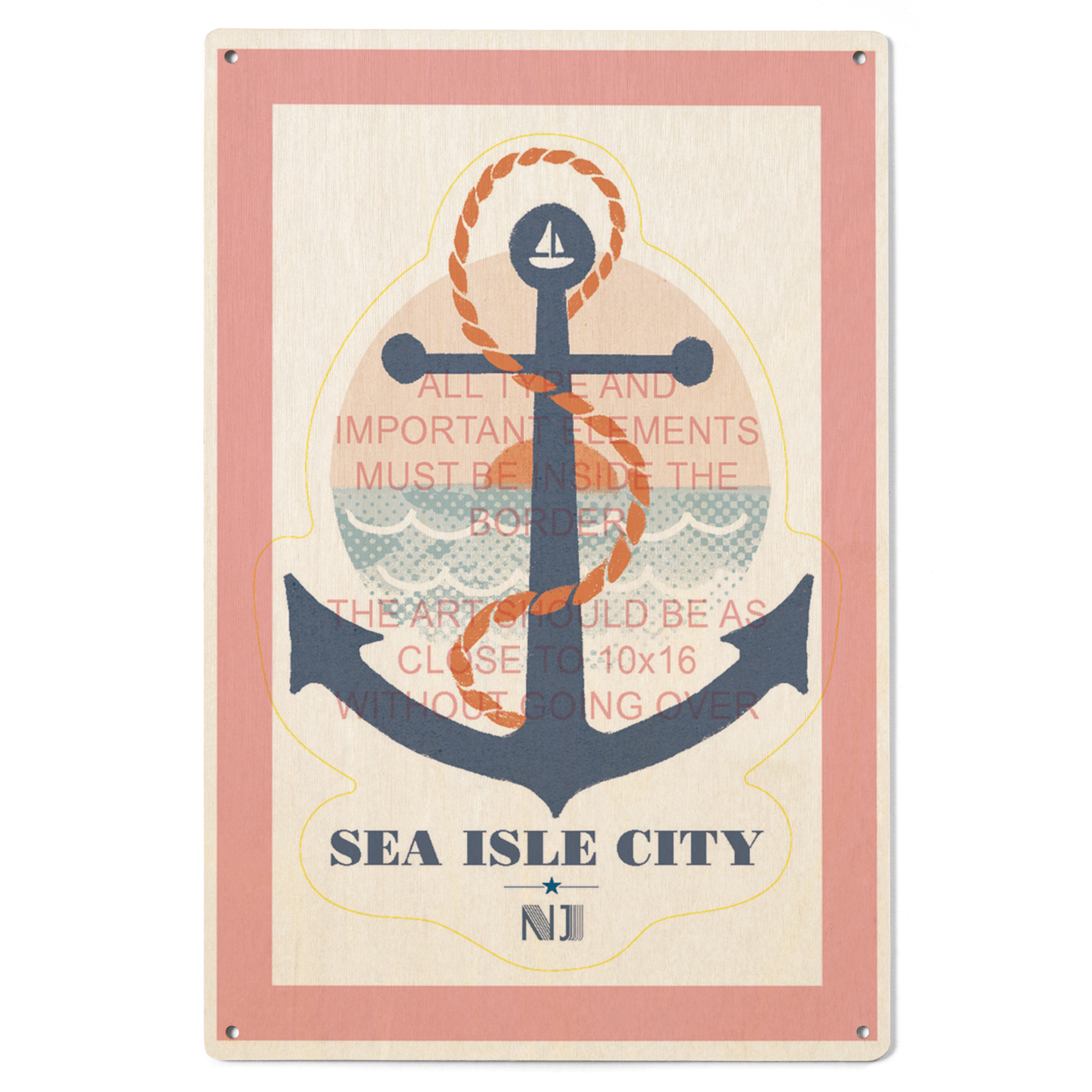 Sea Isle City, New Jersey, Dockside Series, Anchor, Dockside Series ...