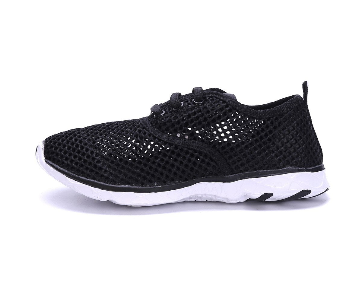 Sea Kidz Kids Water Sneakers Shoes Black/Pink/Navy Mesh Lightweight ...