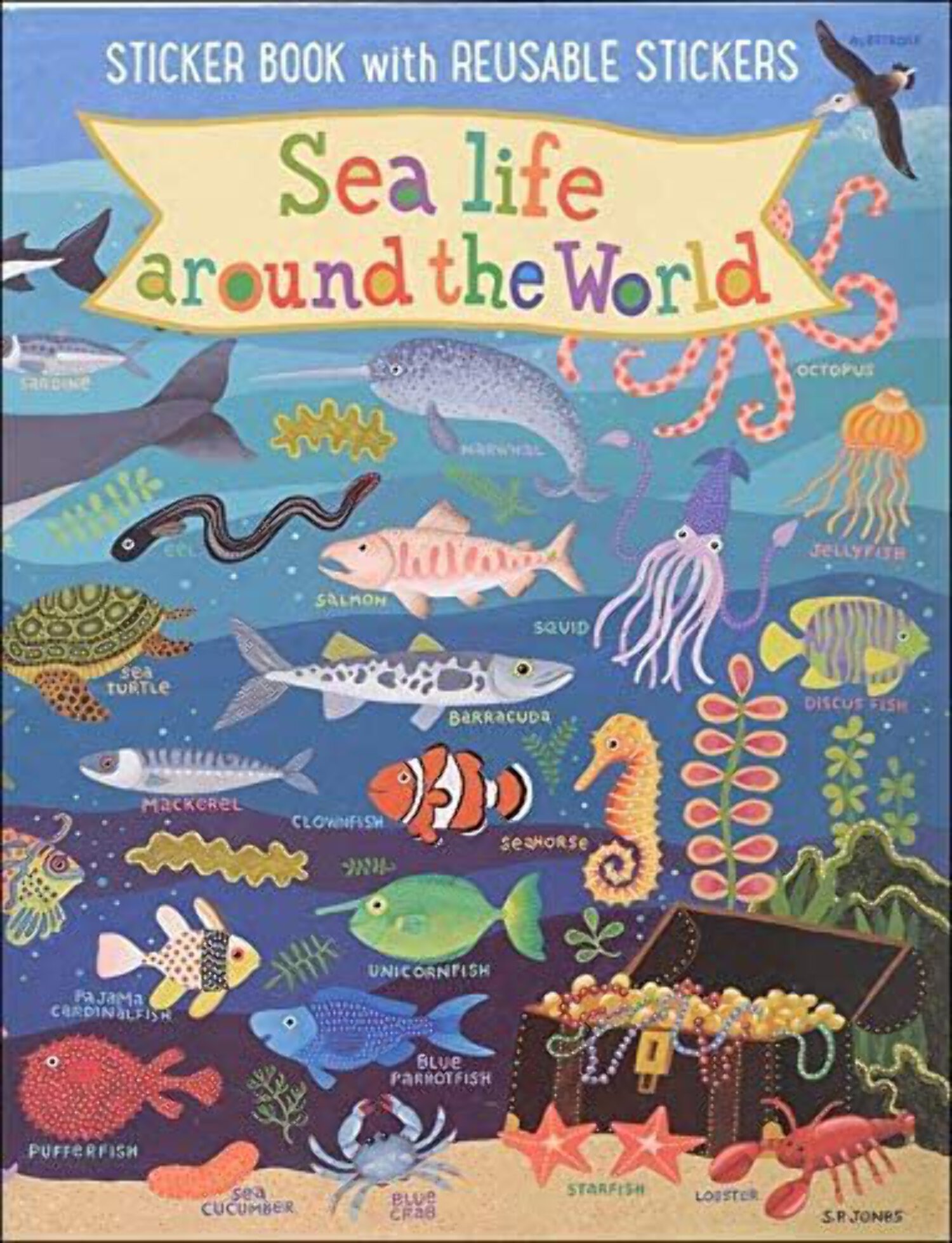 Sea Life Around The World Sticker Book - Walmart.com