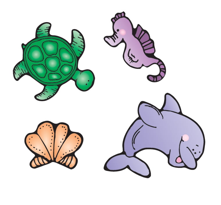 Sea Life Cut-Outs (Other printed item) - Walmart.com