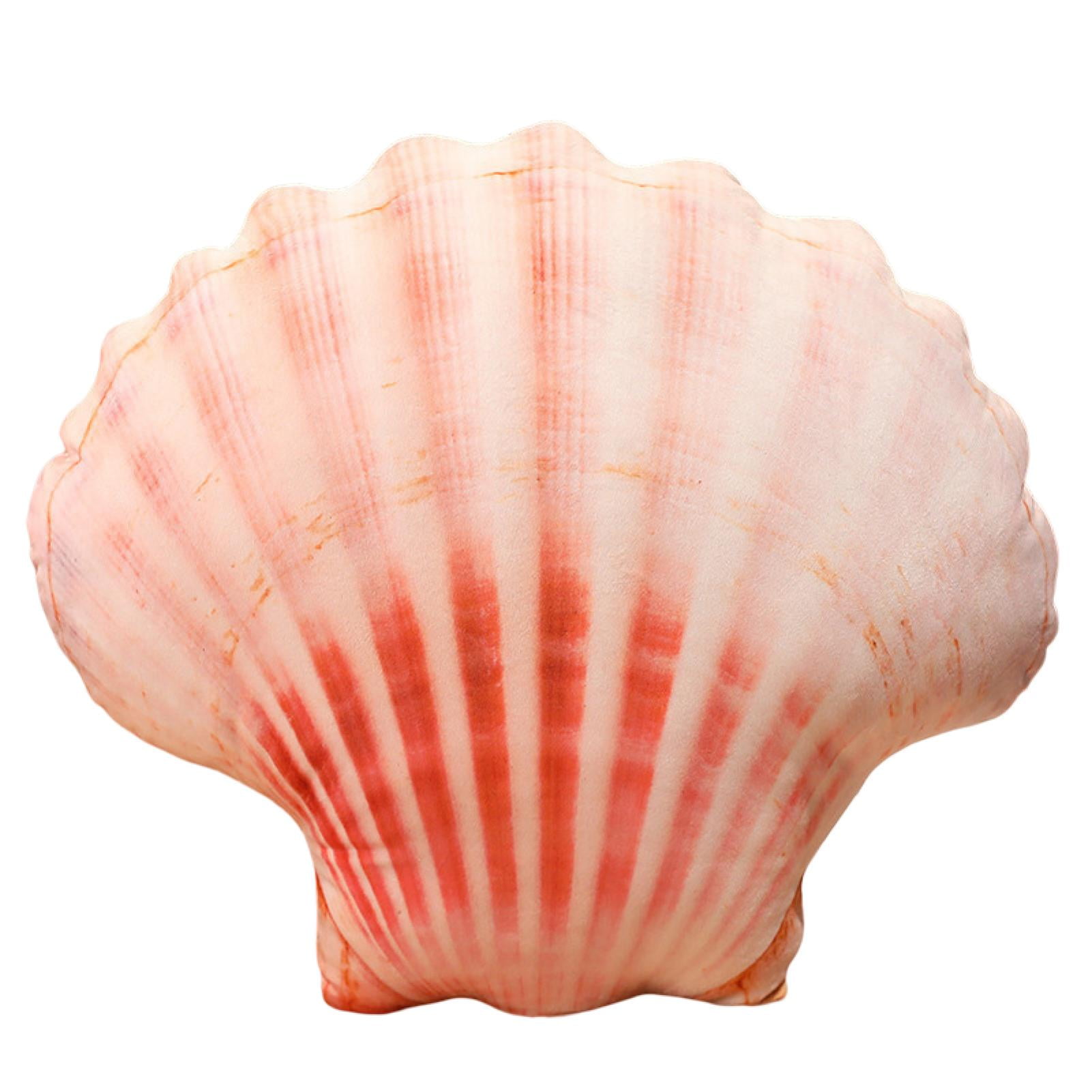 Sea Life Plush Pillow Cute Shell Oysters Mussel Conch Abalone Doll ...