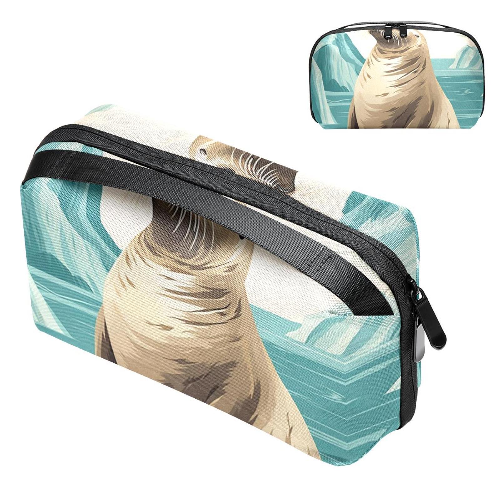 Sea Lion Oxford Fabric Waterproof Portable Hard Drive Bag and Case with ...