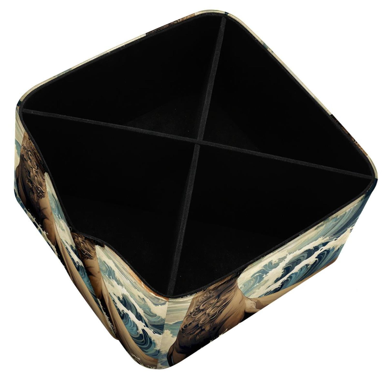 Sea Lion Square Pen Case with 4 Compartments, Removable Dividers ...