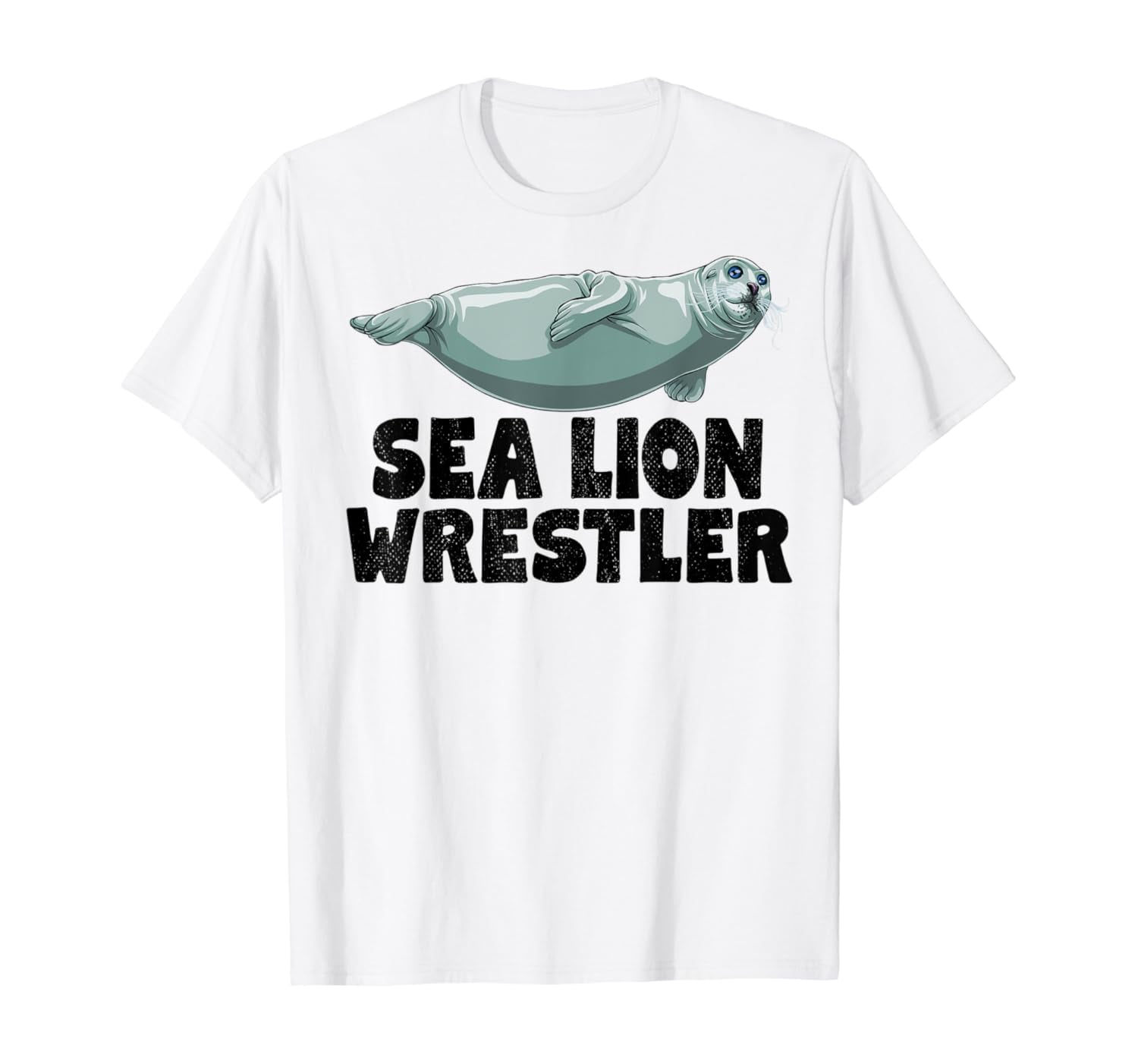 Sea Lion Wrestler Ocean Animal T Shirt - Walmart.com