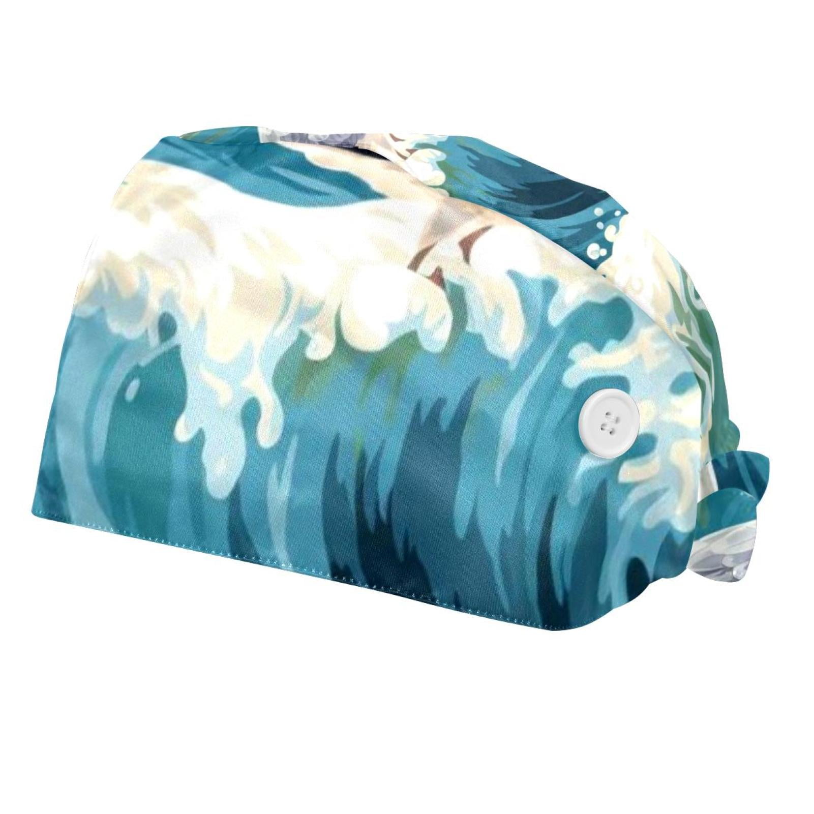 Sea Mew Working Cap with Button, Cotton Working Hat Sweatband for Men ...