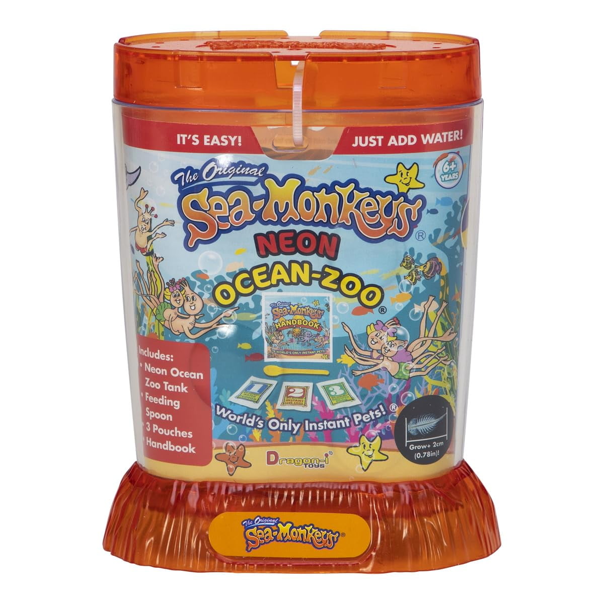 Sea-Monkeys® Ocean Zoo Neon MMF7 - World's Only Instant Pets ...
