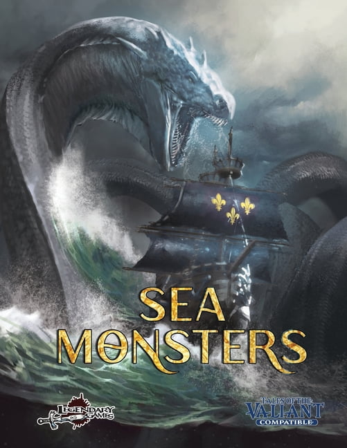 Sea Monsters (Tales of the Valiant), (Paperback) - Walmart.com