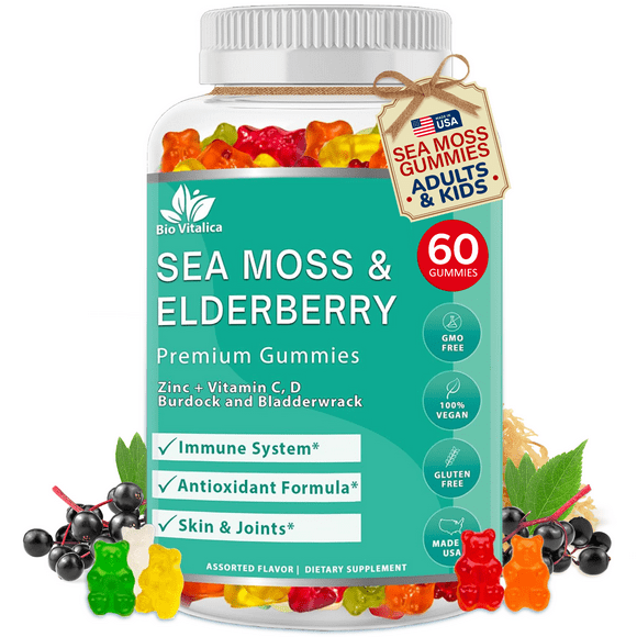 Elderberry Gummies in Immune Support - Walmart.com