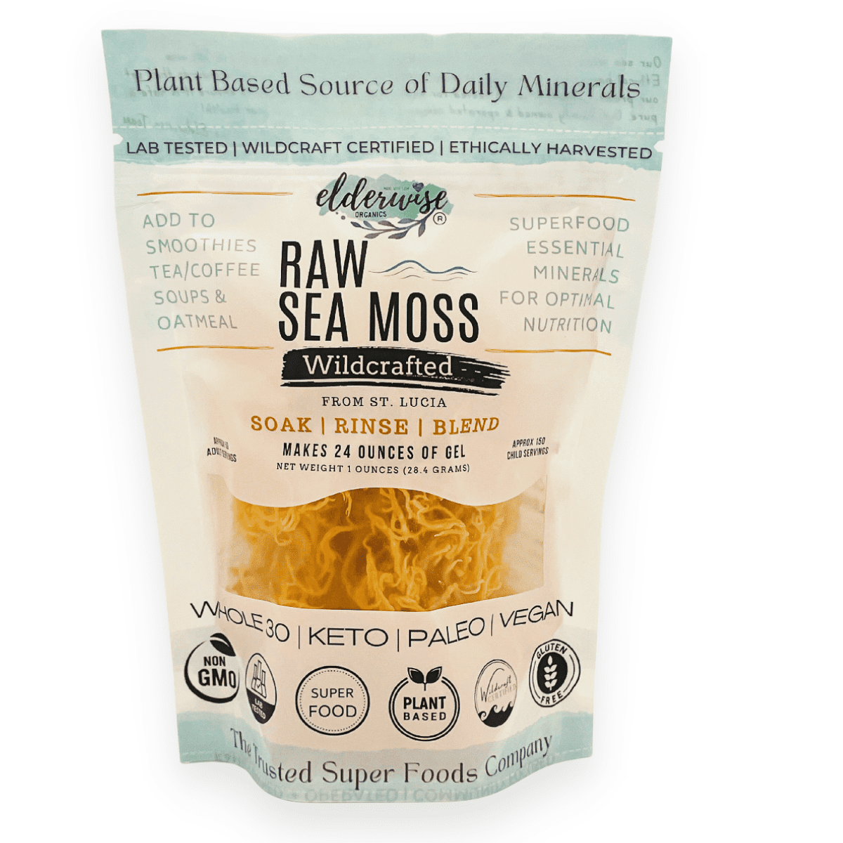 Sea Moss | Wildcrafted | Raw + Non GMO | Sundried | Mineral Rich ...