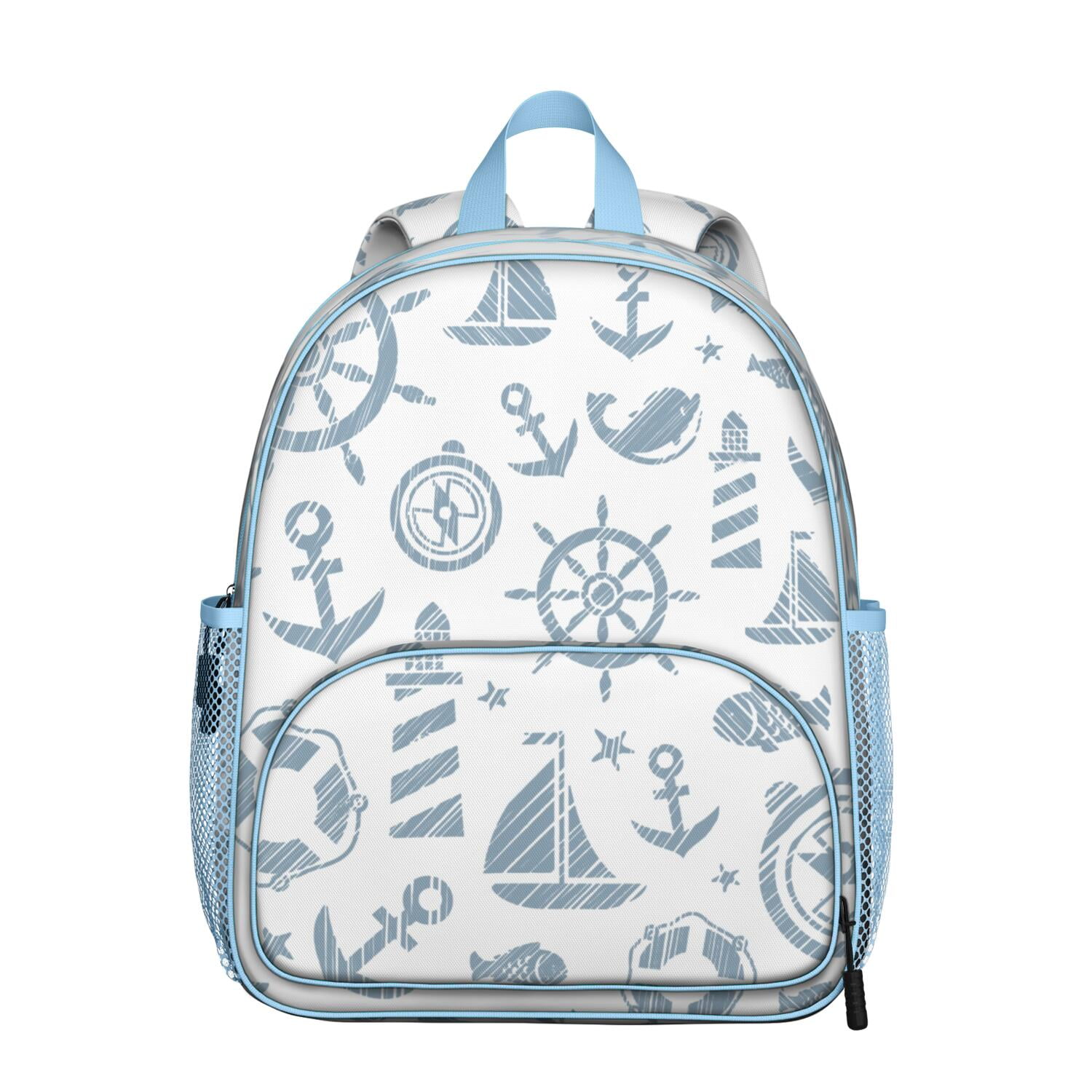 Sea Nautical Student Backpack – Anchor Boat Seaside Coastal Marine ...