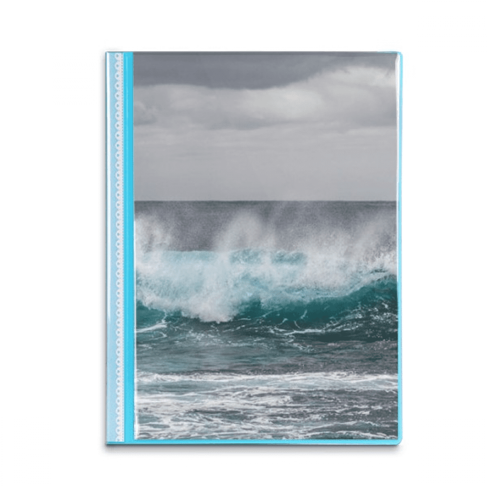 Sea Ocean Wave Science Nature Picture Book Sheet Protectors Portfolio ...