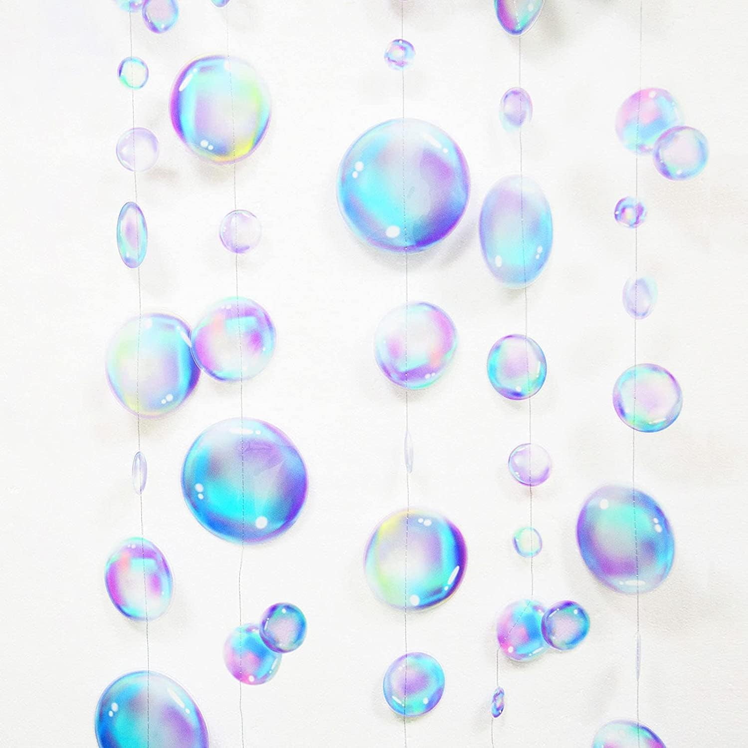 Under The Sea Party Decorations Bubble Garland Streamers for Purple ...