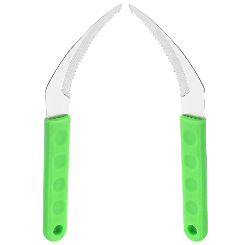 Green Sickle with Stainless Steel Blade for Garden Use Portable and ...