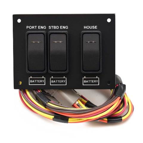 Sea Ray Boat Battery Switch Panel 2264632 | Dual Engine 4 3/4 Inch ...