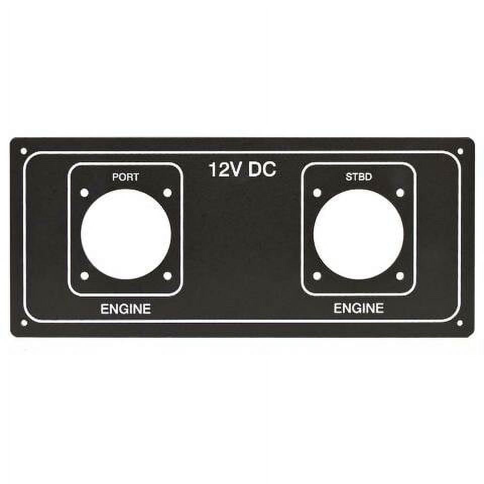 Sea Ray Boat Blank Switch Panel 2293930 | Battery 12 1/8 Inch Aluminum ...