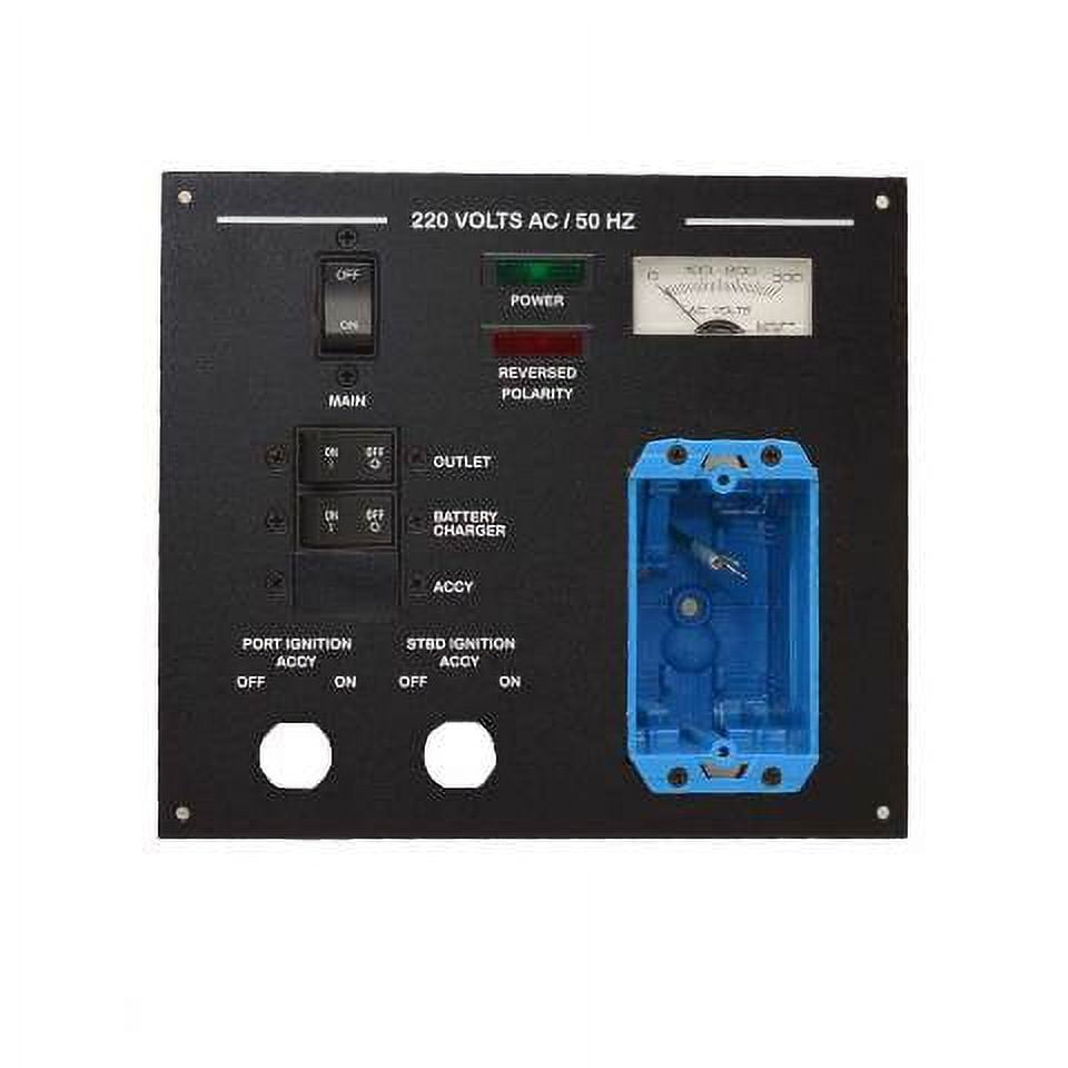 Sea Ray Boat Breaker Switch Panel 8517817 | 290 SLX Black Aluminum ...