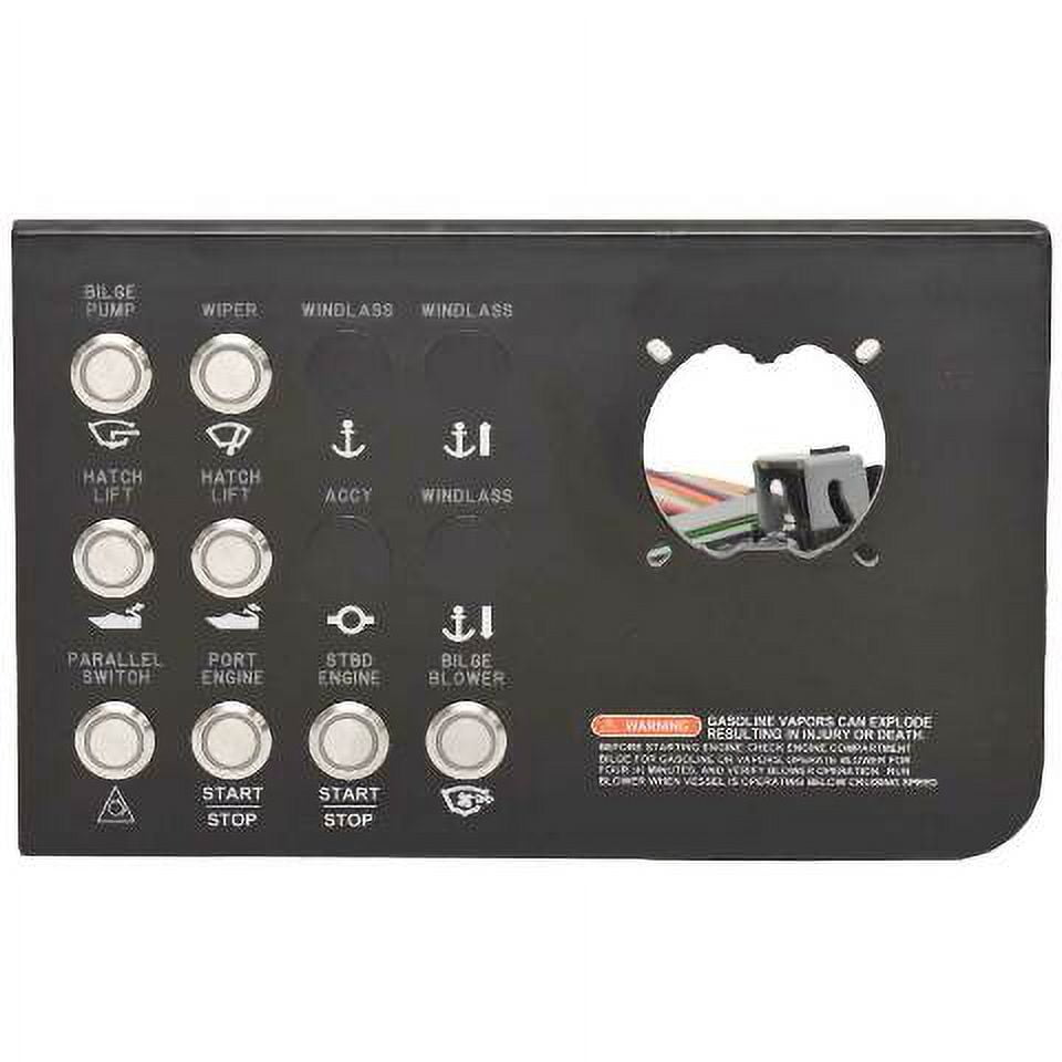 Sea Ray Boat Dash Switch Panel 2297136 | Sundancer 320 Dual Engine ...
