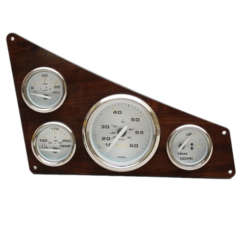 Sea Ray Boat Gauge Panel 2094664 | Mercury Faux Woodgrain - Walmart.com