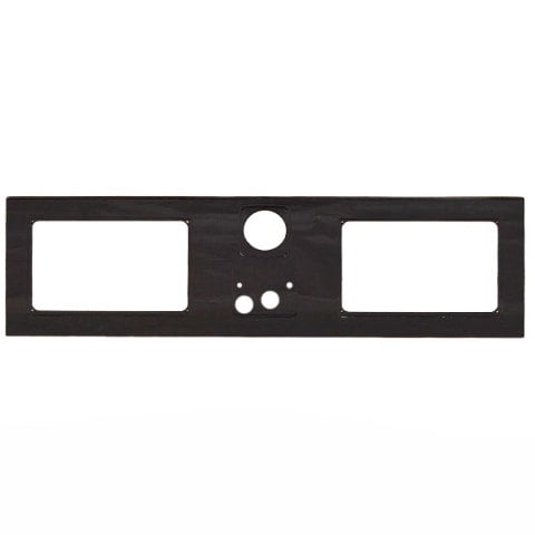 Sea Ray Boat Panel Blank | 44 1/4 x 12 1/2 Inch Black Plastic - Walmart.com
