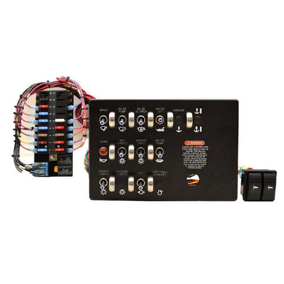 Sea Ray Boat Rocker / Toggle Switch Panel Assembly w/ Harness | 250 SLX ...