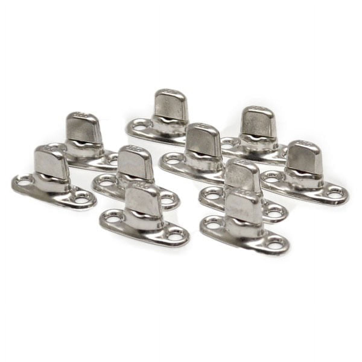 Sea Ray Boat Twist Lock Fastener 1706643 | Nickel / Brass (Set of 10 ...