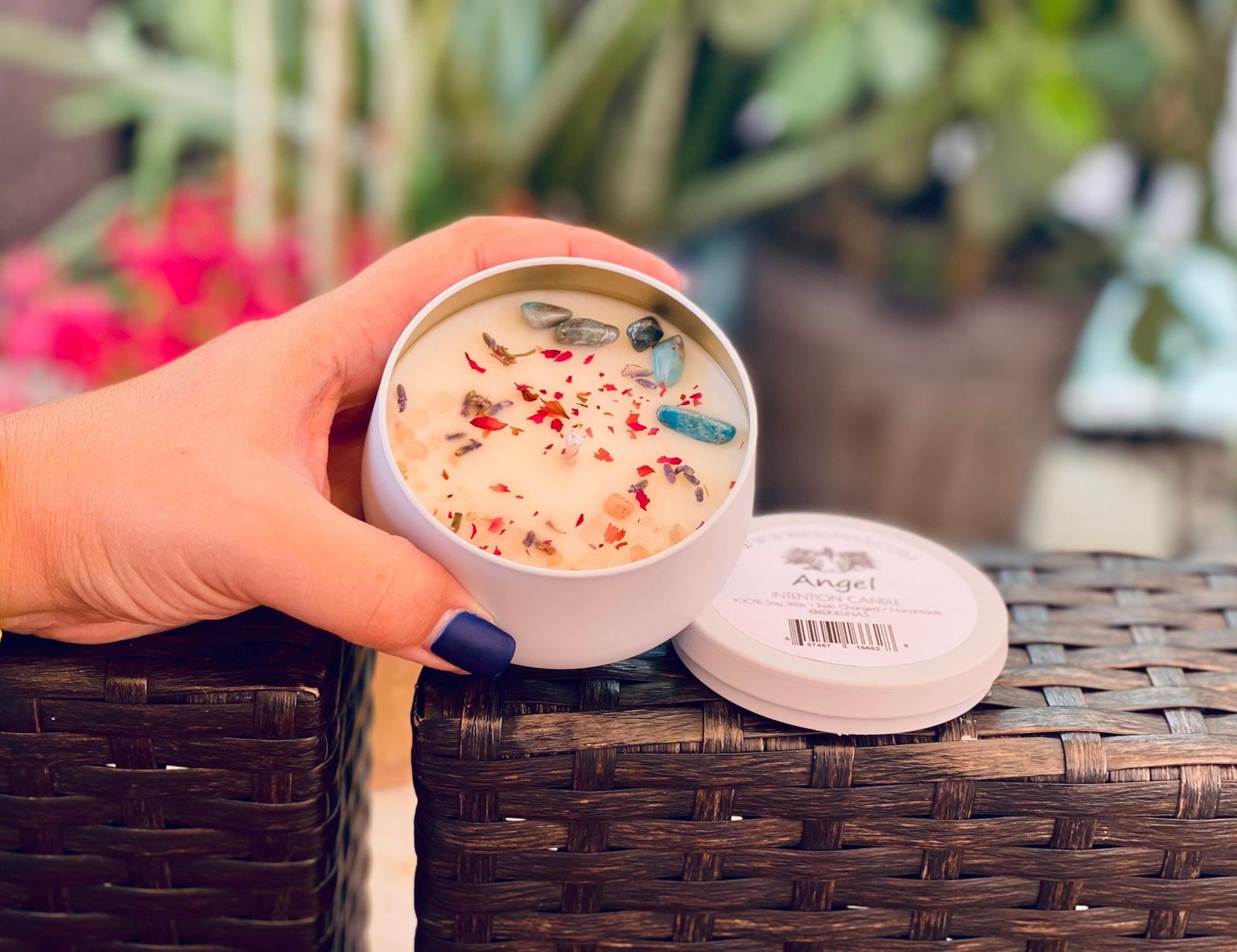 Sea Salt Candles with Crystals Inside - Walmart.com