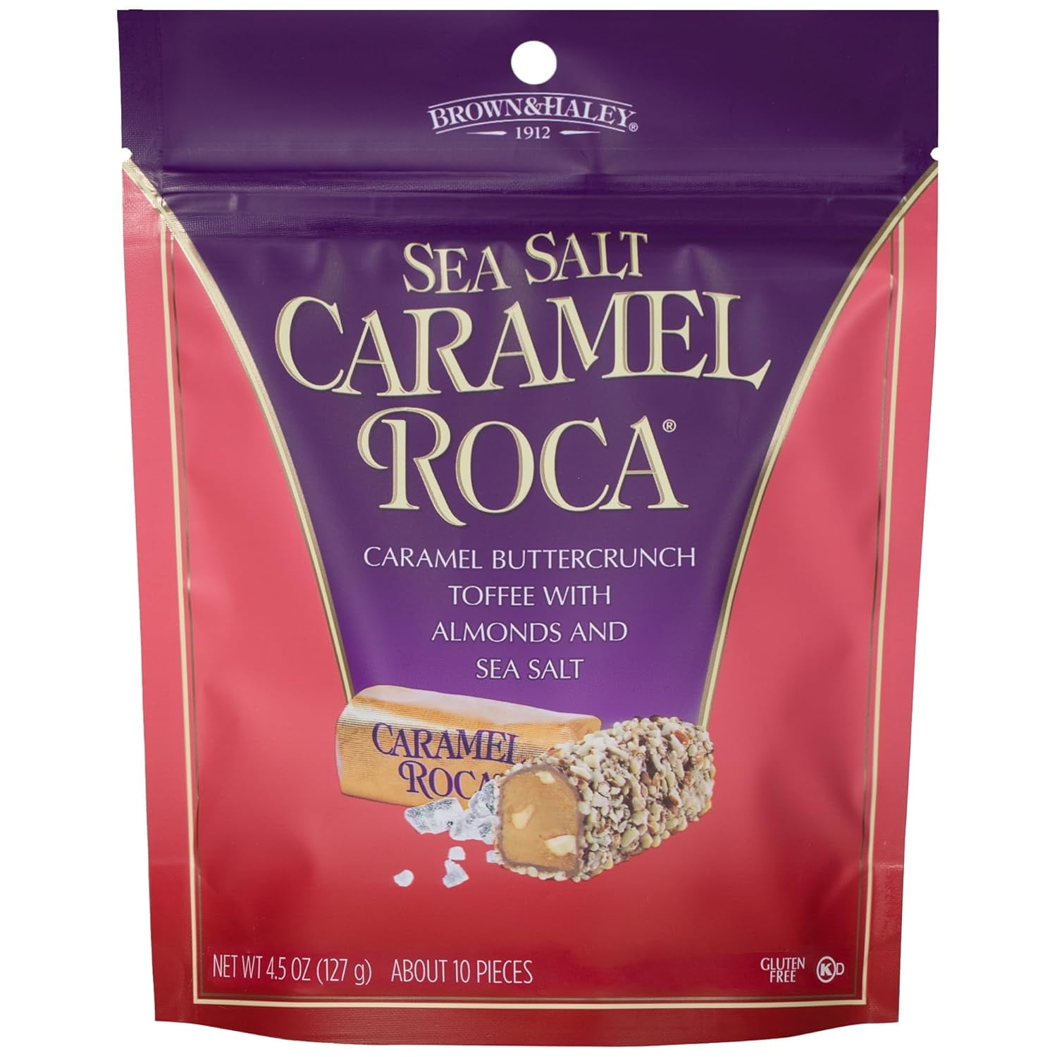 Sea Salt Caramel ROCA Stand-up Pouch, 4.5 oz - Walmart.com