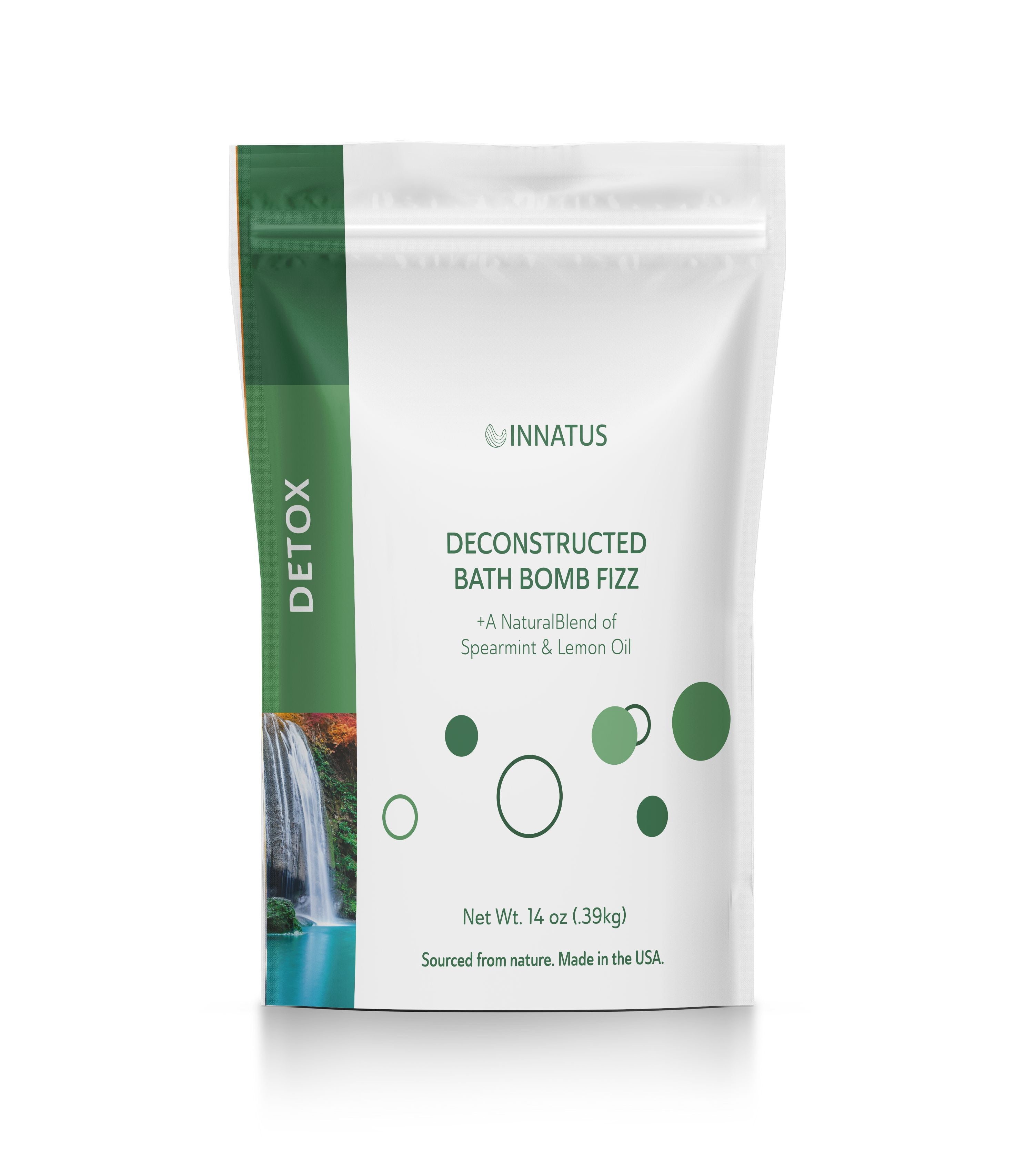 Sea Salt Fizzy Deconstructed Detox Bath Bomb – 14oz Bath Fizz – Infused ...