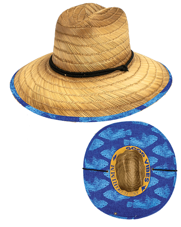 Sea School Straw Lifeguard Hat Default - Walmart.com