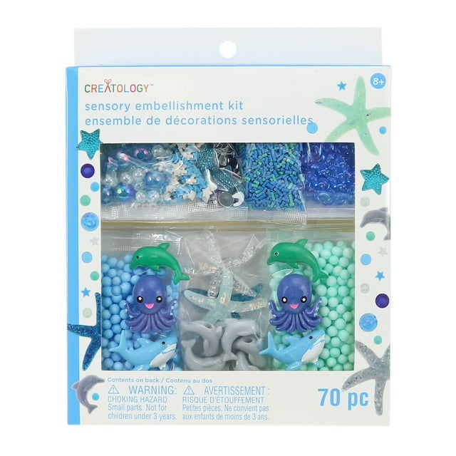 Creatology‚Ñ¢ Sea Sensory Embellishment Craft Set with Gems, Beads ...
